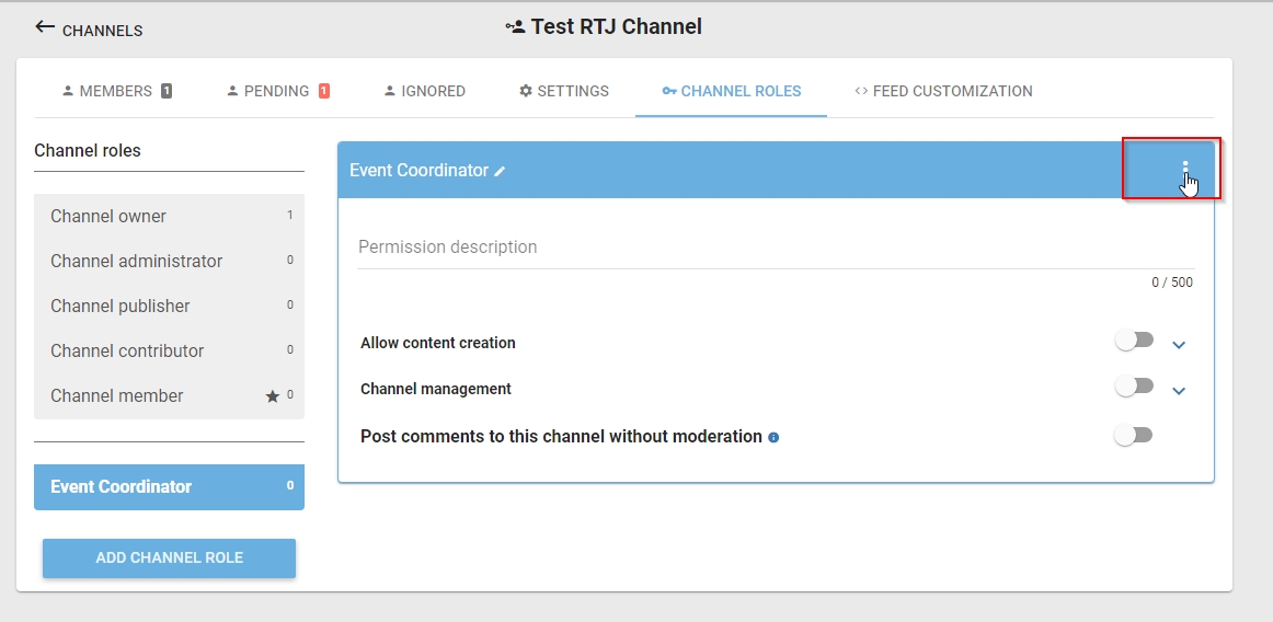 Providing Access to Channels: What are the different levels available? – IHUBApp Support
